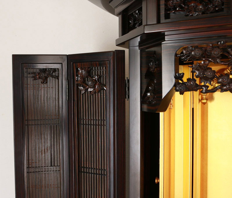 創価学会中古仏壇27号本黒檀